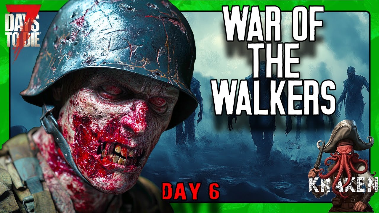 Can Kraken Outlast The Zombie's On Day 6? - YouTube