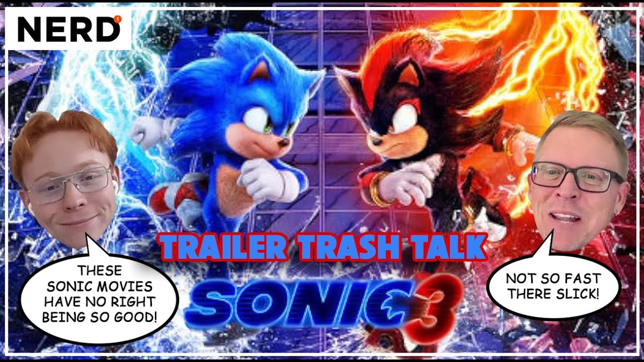 Trailer Trash Talk: SONIC THE HEDGEHOG 3 – Shadow Joins the Race! - YouTube
