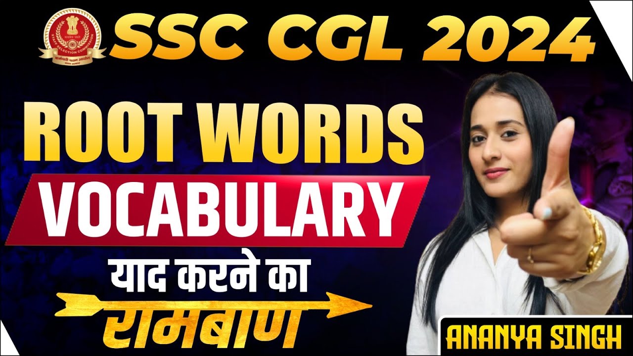 SSC CGL LIVE BATCH 2024 Important Root Words With Amazing Tricks ssc-cgl-live-batch-2024-important-root-words-with-amazing-tricks