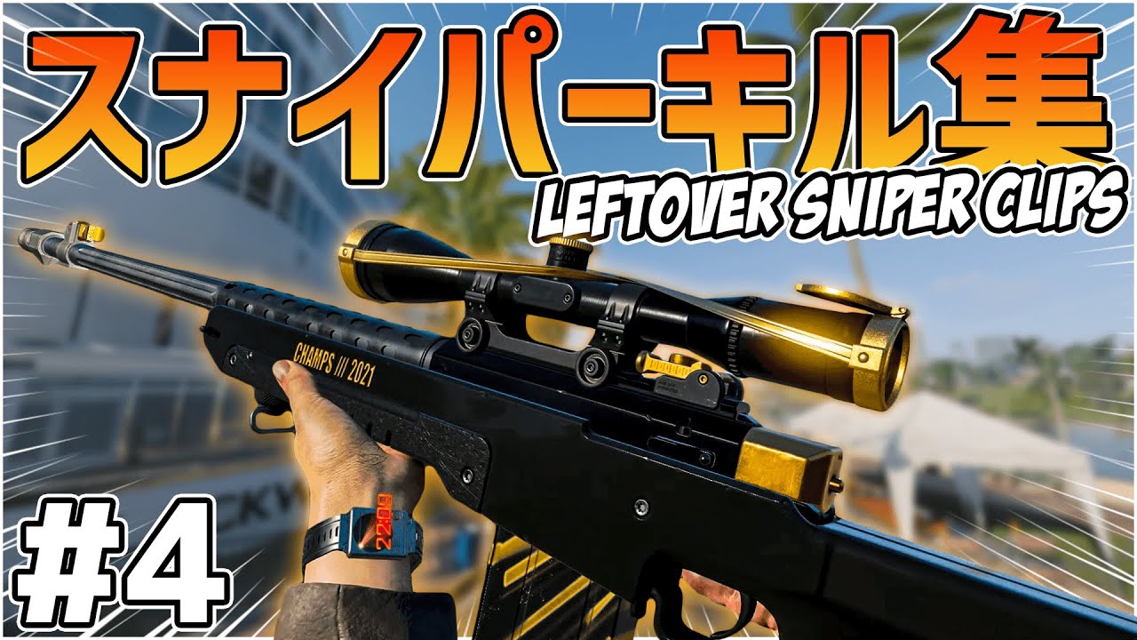 【CoD:BOCW】没になったスナイパーキル集#4【Leftover Clips】 - YouTube