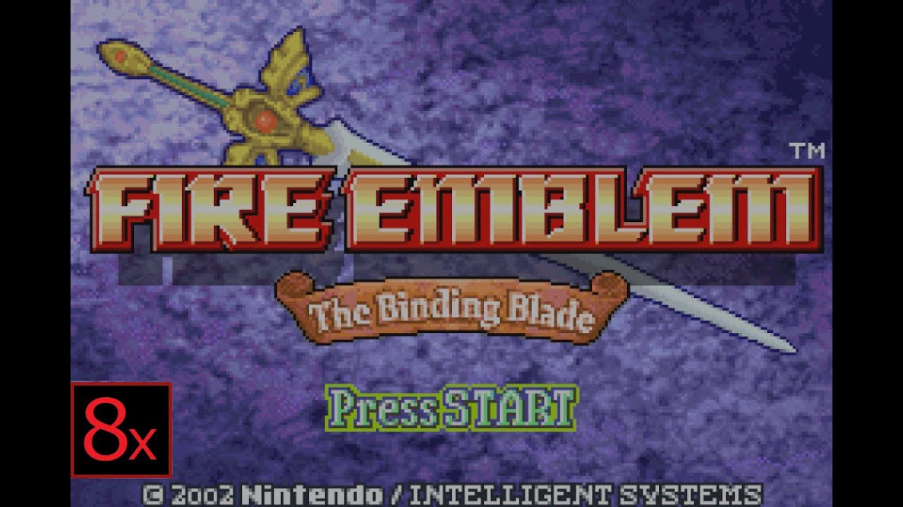 [Fire Emblem: The Binding Blade] Ch.8x The Blazing Blade - YouTube