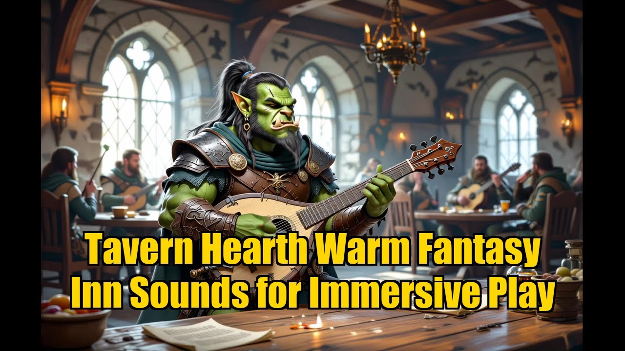 🎧 Tavern Hearth Warm Fantasy Inn Sounds for Immersive Play - YouTube