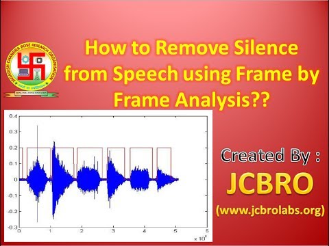 How to remove silence from Speech Signal by Frame by Frame Analysis ...