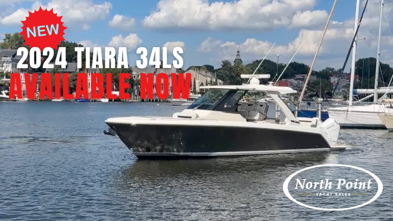 2024 Tiara 34LS | Like-New & Available Now - YouTube