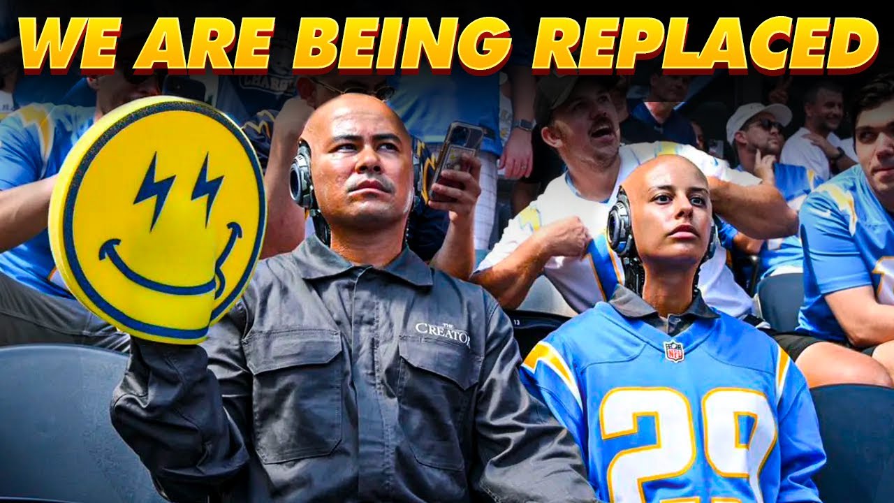 AI Robots vs. Human Fans: The Battle for NFL Game Attendance - YouTube
