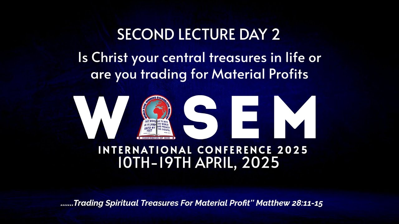 Day-2 || LECTURE 2 || WOSEM INTERNATIONAL CONFERENCE || 2025 - YouTube