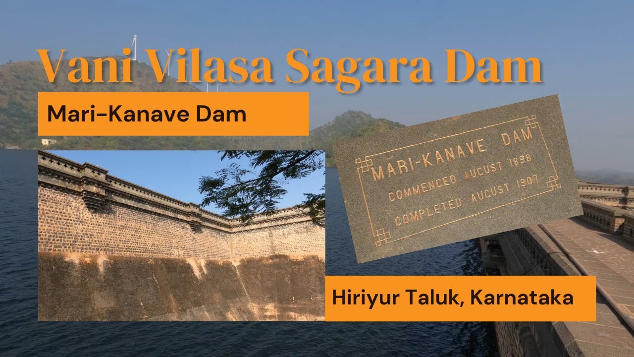 Vani Vilasa Sagara Dam | Mari Kanave | Dams in India | 4k Video - YouTube