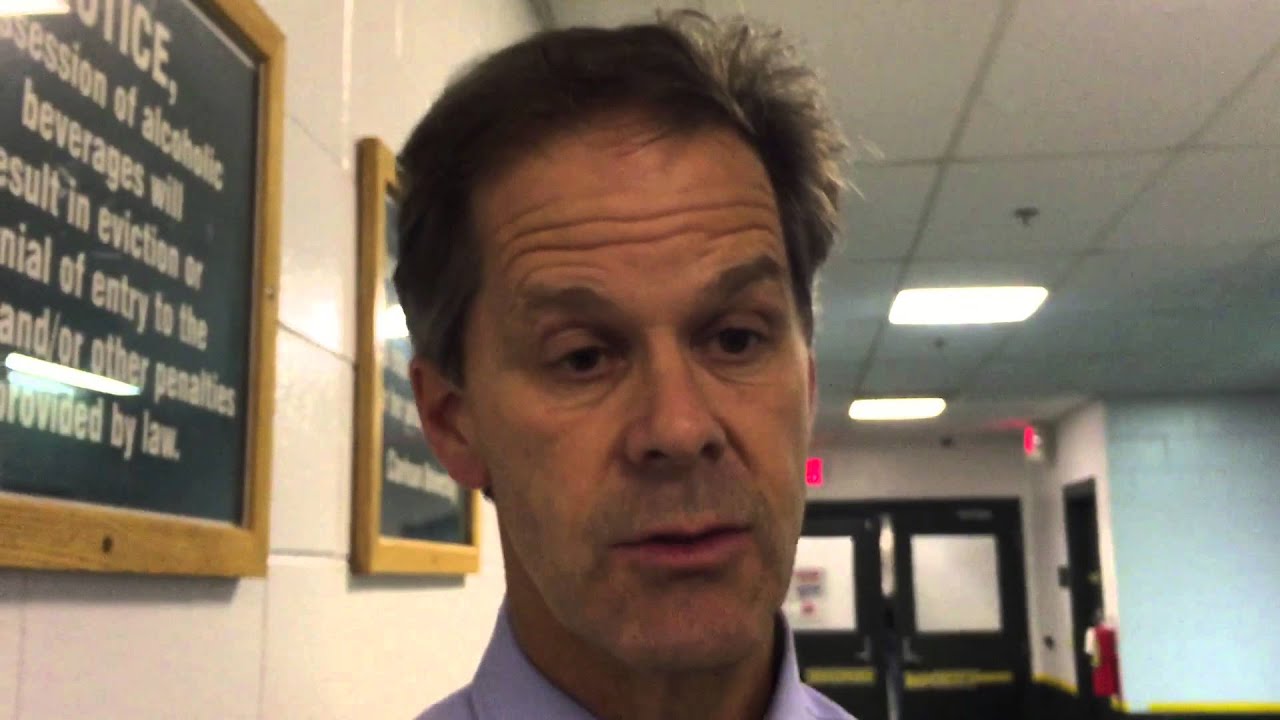 Syracuse coach Paul Flanagan talks about Clarkson game - YouTube