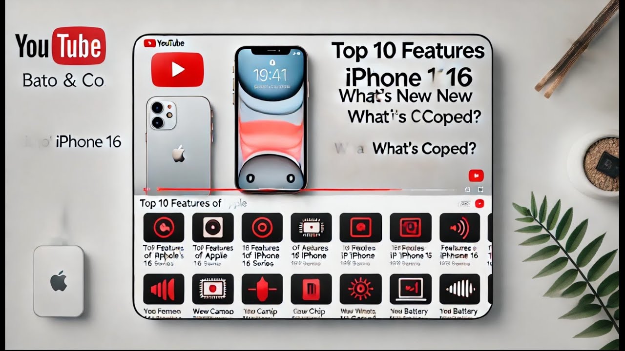 Top 10 iPhone 16 Features: What's New & What's Copied? | Apple Intelligence & Tech Breakdown ...