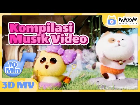 KOMPILASI MUSIC VIDEO |  PawPawland Theme Song | Lagu klasik Anak Kentut | PawPawland Indonesia
