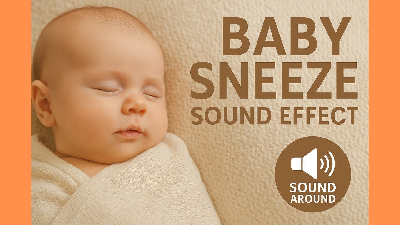 👶 Baby Sneeze Sound Effect – Realistic Infant Sneeze Audio - YouTube