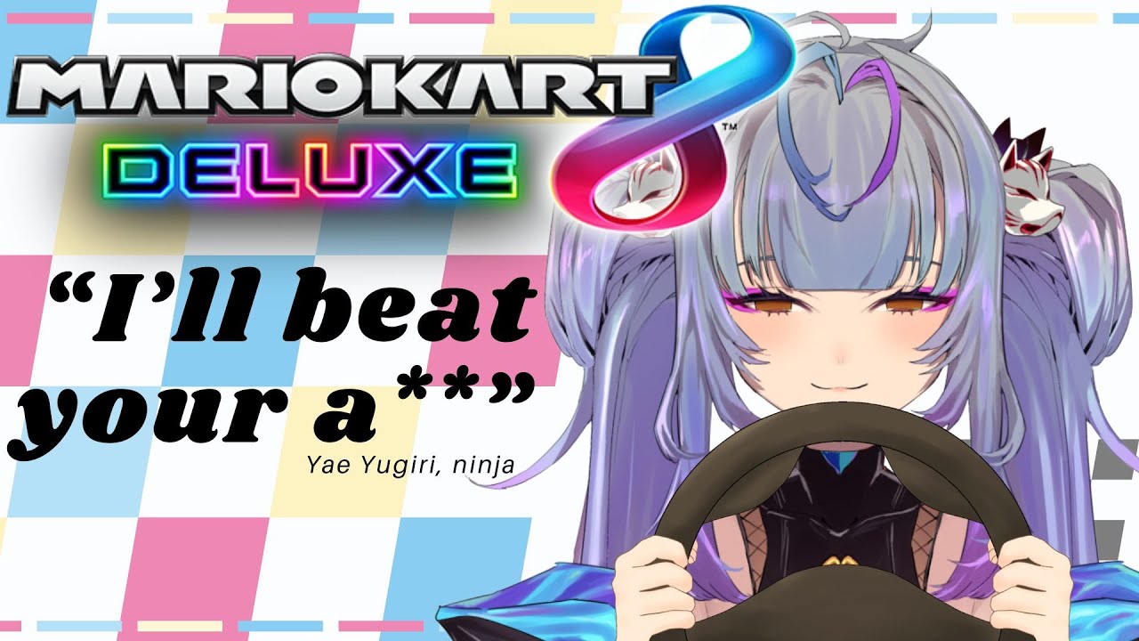 IF I WIN, YOU LOSE.【MARIO KART 8】[Yae Yugiri | V4Mirai] - YouTube