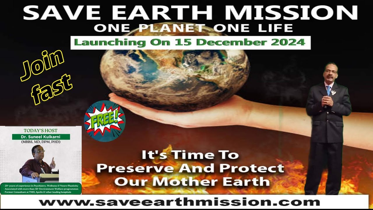 Save Earth Mission 🌎 I World Biggest Mission | Earth Tech Solutions on ...