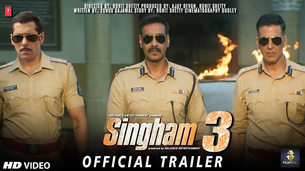 Singham 3 Official Trailer Teaser : Story Details | Ajay Devgan ...