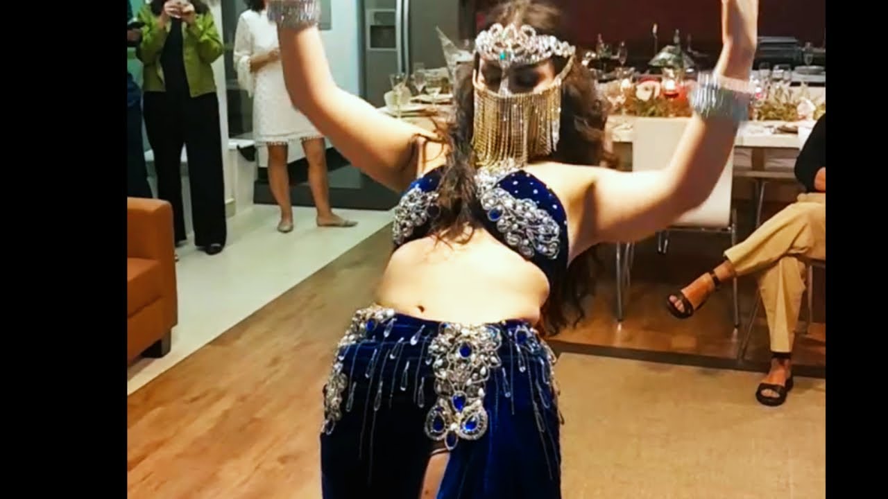 Samira Belly Dance Steamy with Veil - YouTube