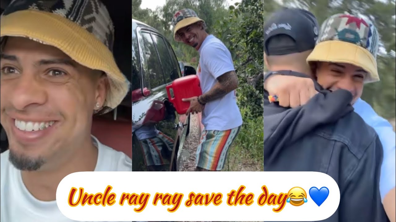 GOT STUCK ON THE ROAD!!! **uncle ray ray save the day** - YouTube