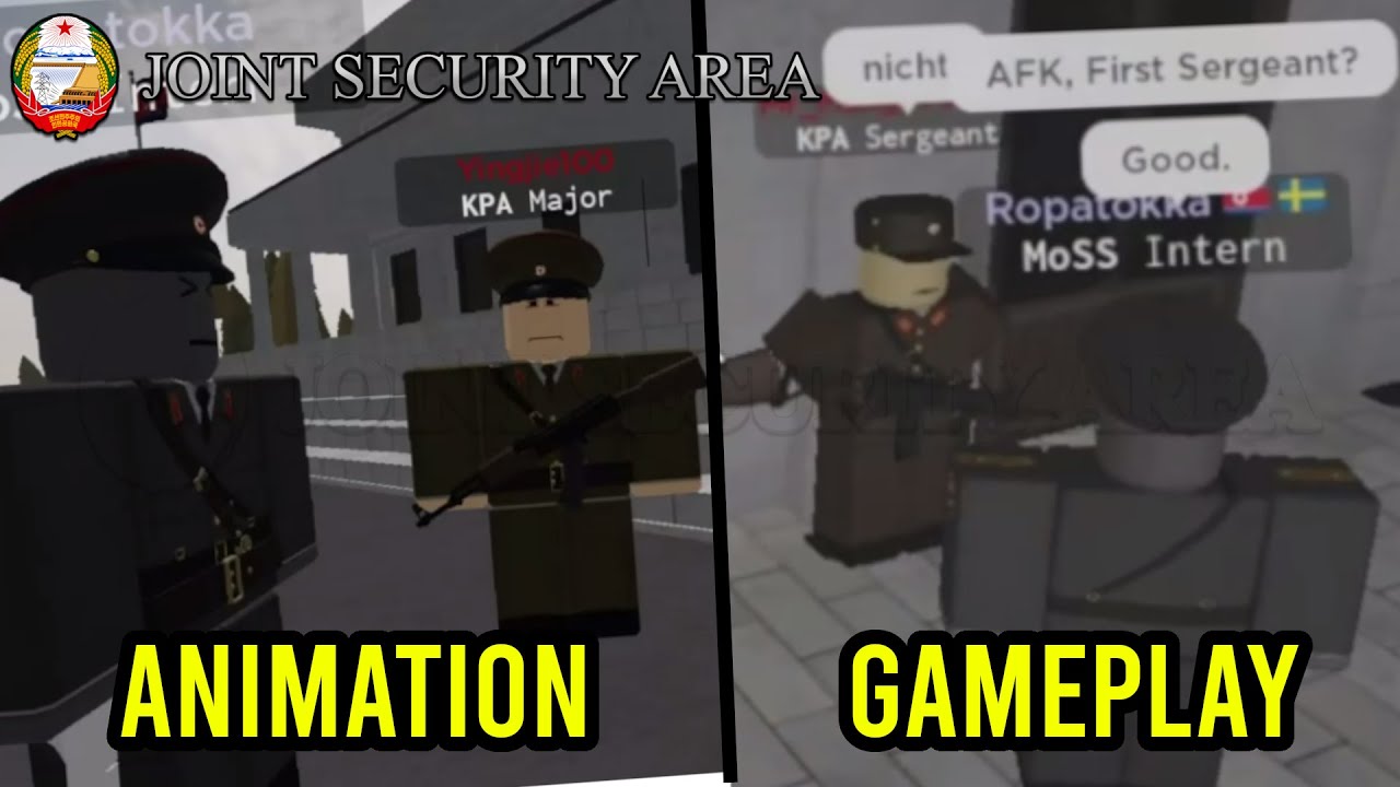 So I animated my gameplay... (Roblox JSA) - YouTube