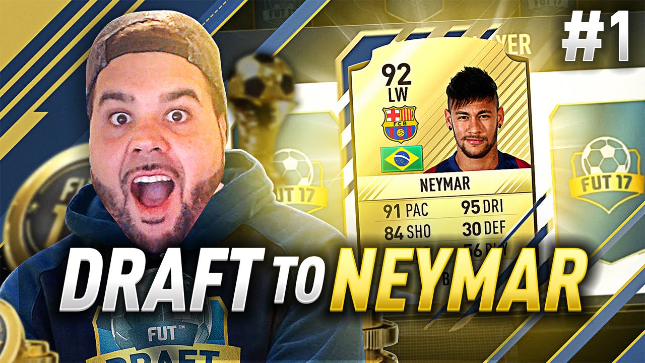BEST DRAFT PRIZES EVER! - FUT DRAFT TO NEYMAR - FIFA 17 Ultimate Team ...