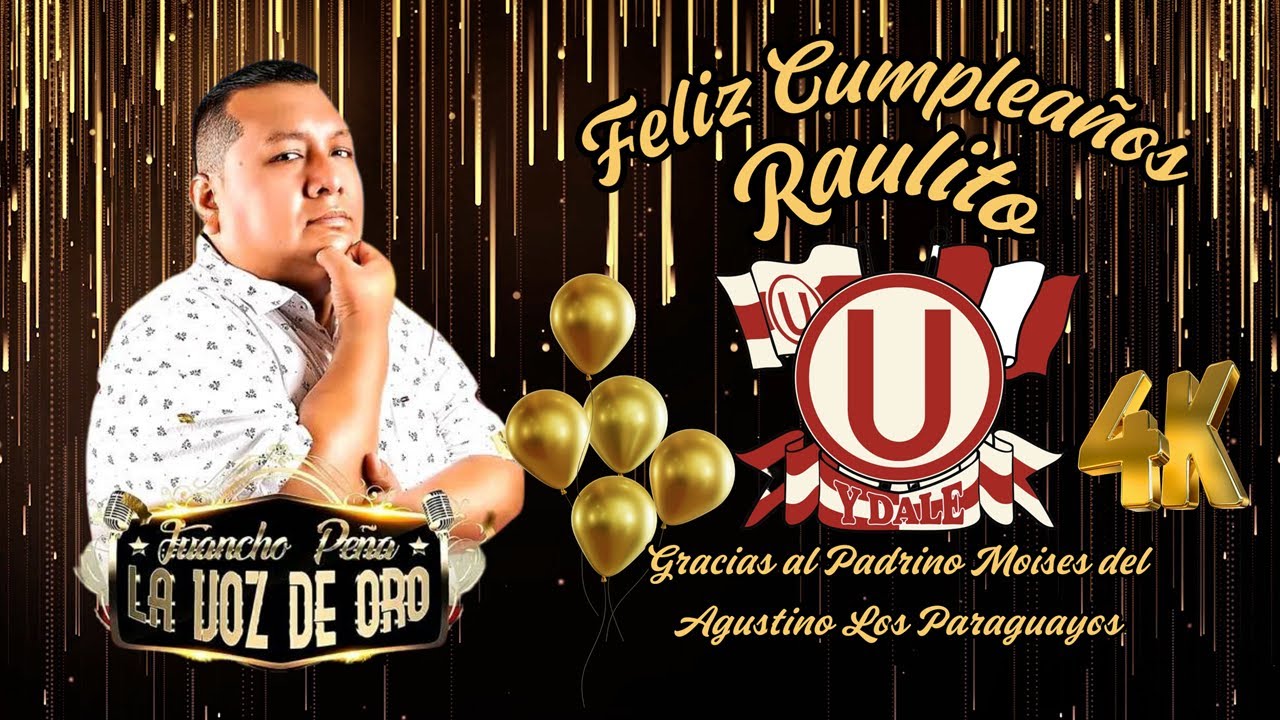MIX MI VIDA ES TU AMOR CON JUANCHO PEÑA LA VOZ DE ORO EN EL CUMPLEAÑO ...