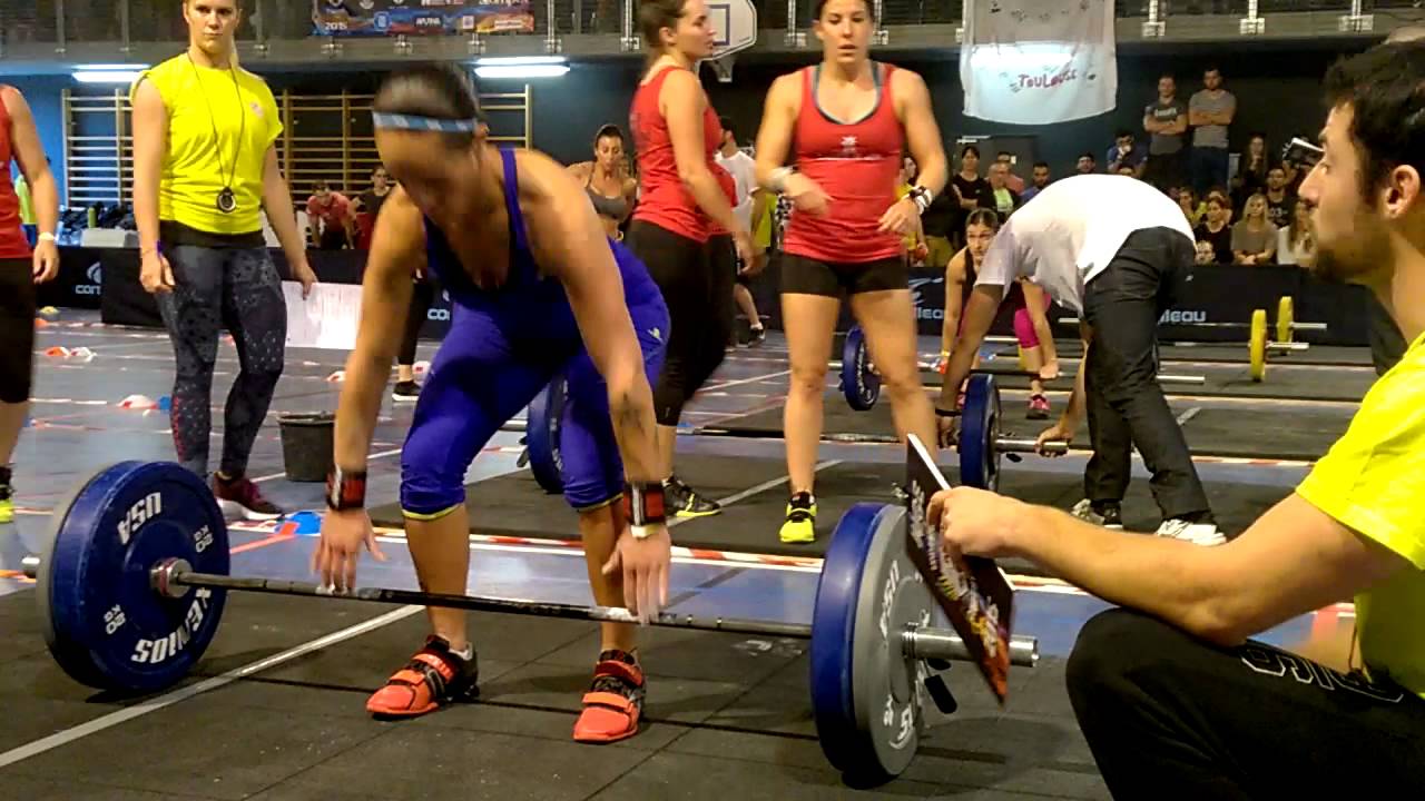 Team CrossFit Le Thor wod 6 finale Unmatched Contest 2015 - YouTube