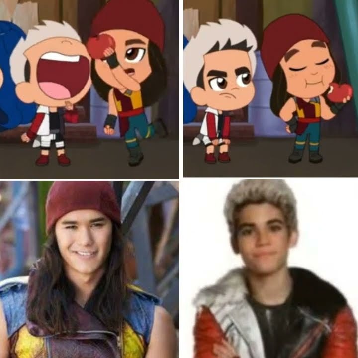 #descendants#chibi#jay#carlos #inspiration #cartoon #shorts # ...