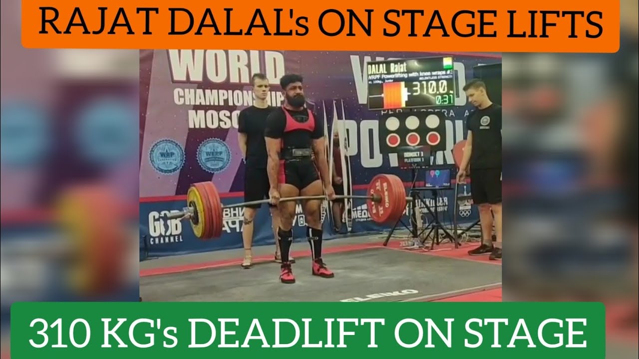 Rajat Dalal on Stage Powerlifting | Rajat's International Powerlifting ...