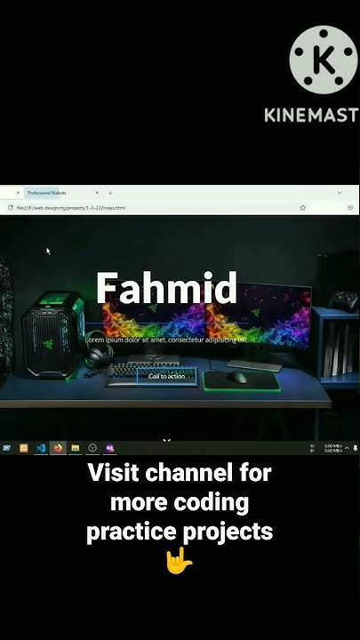 Amazing Static Website Using HTML And CSS Step By Step | HTML And CSS ...