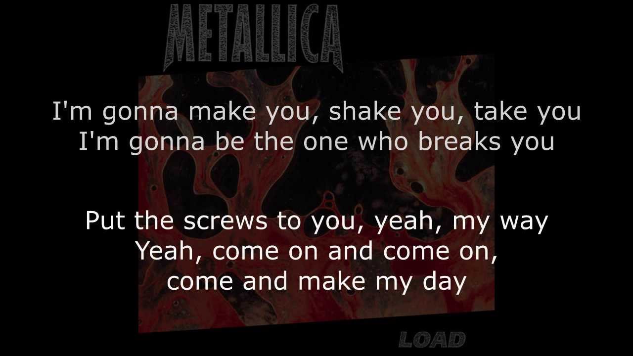 Metallica - 2 X 4 Lyrics (HD) - YouTube