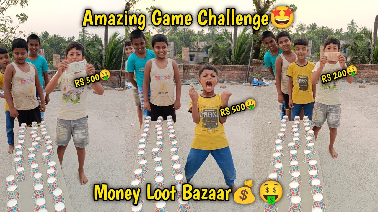 Unlimited Money Loot Bazaar money🤑💰 || Amazing Game Challenge🤩🤑 || Loot ...