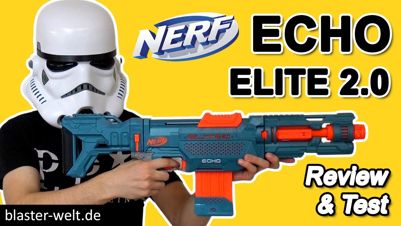 Nerf Echo CS-10 (Elite 2.0): Test, Unboxing & Schusstest | Lohnt sich ...