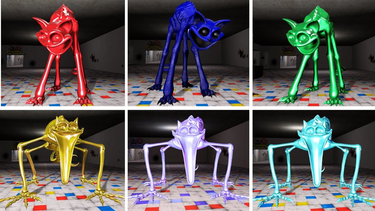 What if I Become Many CATNAPs ? CATNAP Different Colors in Poppy ...