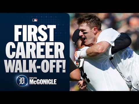 McGONIGOGGLES ON 🥽 Kevin McGonigle WALKS IT OFF for the Tigers 🐯 (FULL 9th inning!)