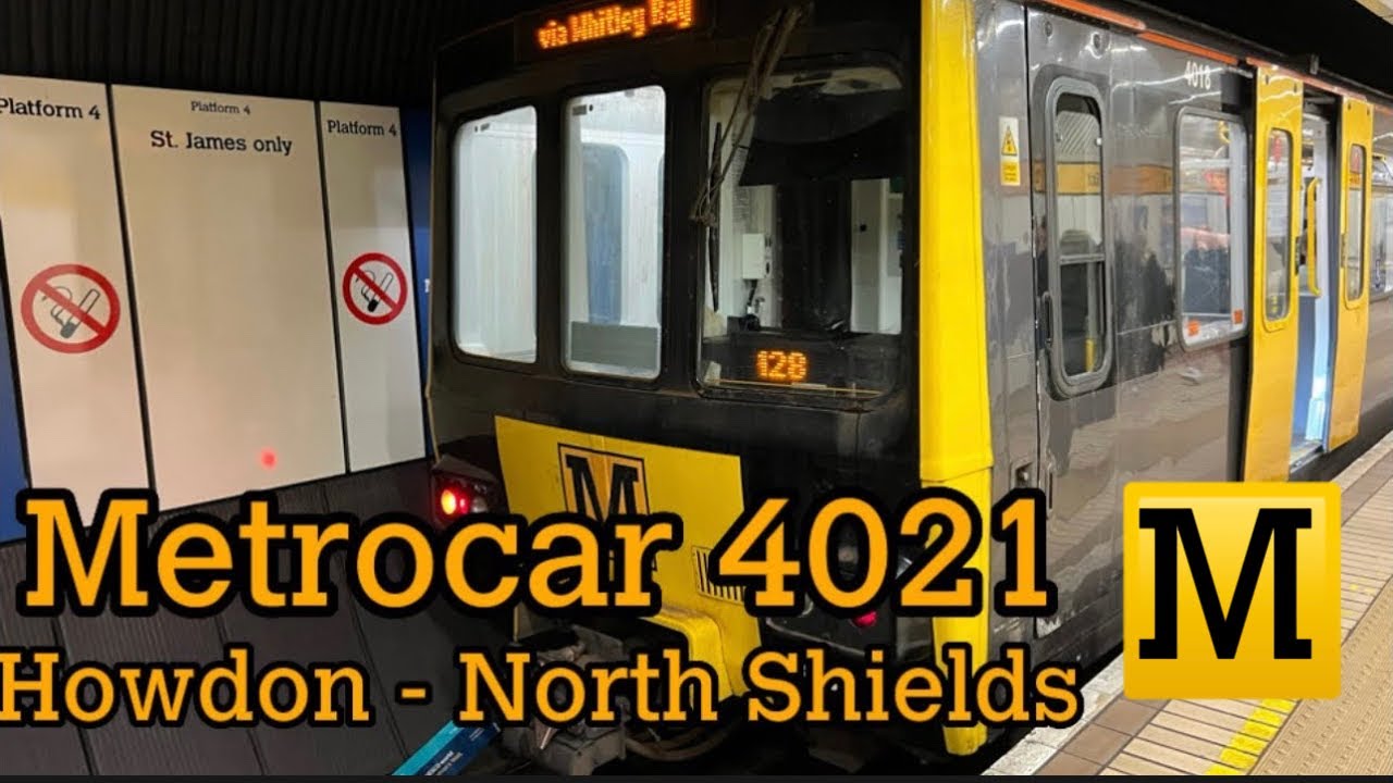 Tyne And Wear Metro Metrocar 4021 Howdon - North Shields - YouTube
