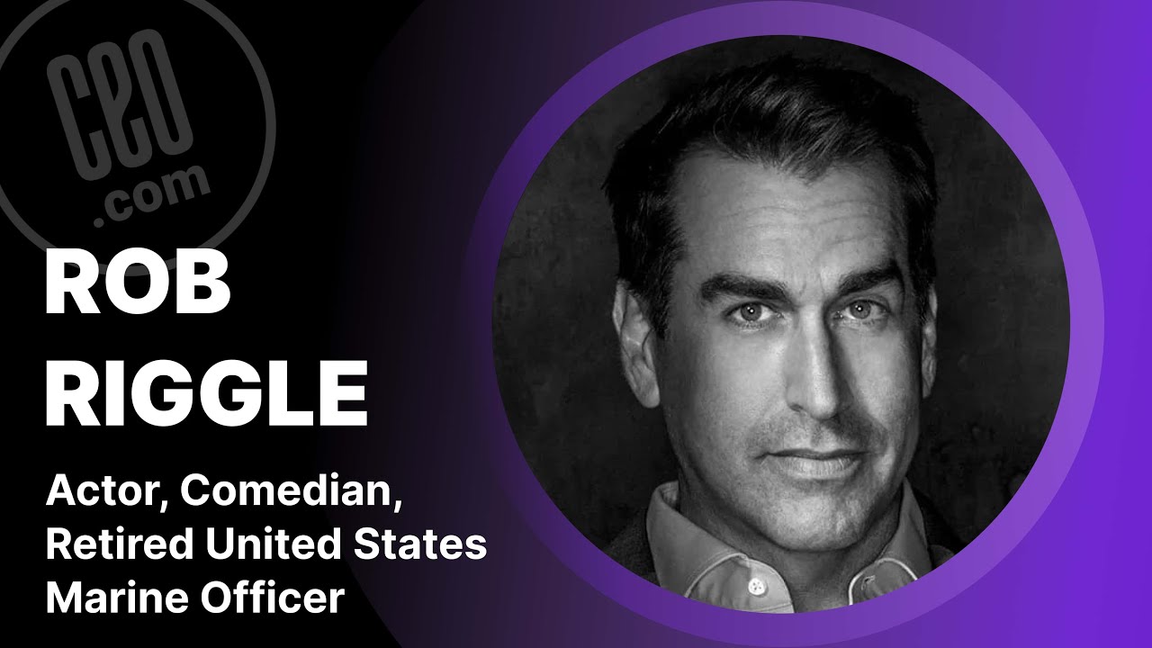 From Marine Officer to Star | Rob Riggle's Journey of Service, Acting ...