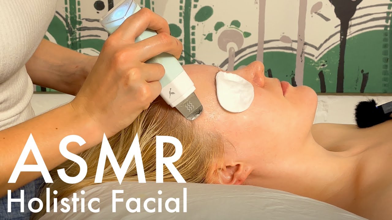 ASMR lymphatic system, muscular system and vascular system massage with ...