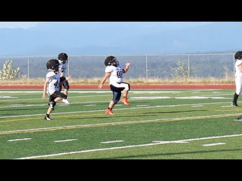 FIRST DAY OF HITTING FOOTBALL PRACTICE - YouTube