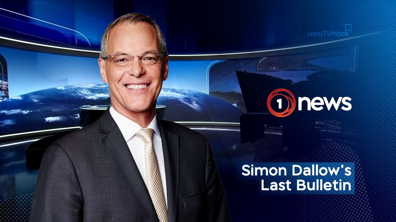 TVNZ: 1News at Six - Simon Dallow's Last Bulletin Montage [28th ...