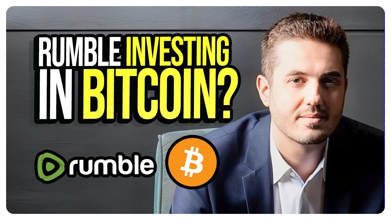 Interview with Rumble CEO Chris Pavlovski - Rumble & Bitcoin? Shocking ...