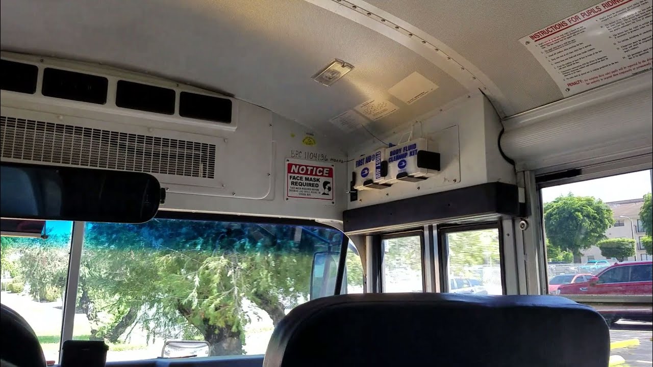 Miami Dade District School Bus BlueBird Vision 2013 PM route #32122 ...