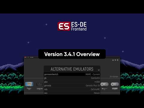 ES-DE 3.4.1 Overview