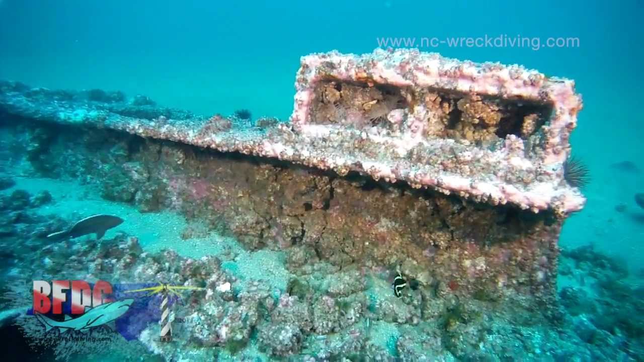 Cleaning Station - British Splendour - BFDC NC Wreckdiving - YouTube
