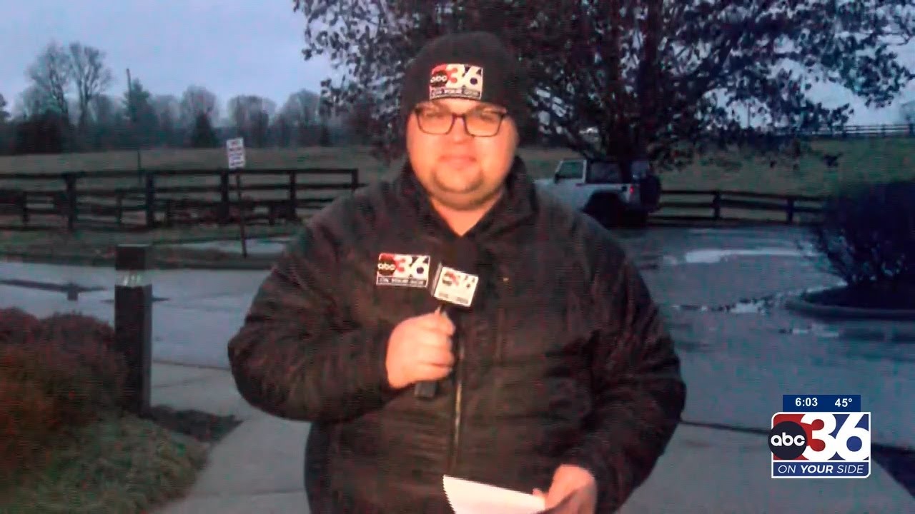 Meteorologist Jordan Smith w/ an update on conditions in Lexington 2/16 ...