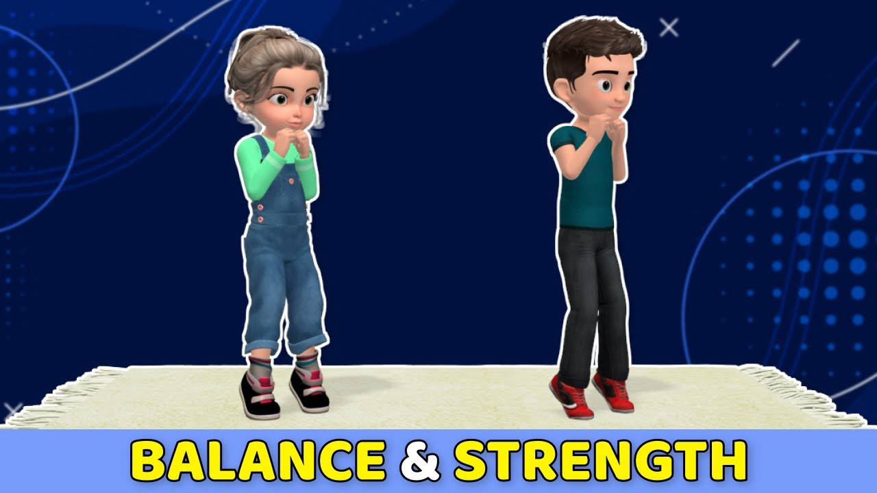 10 KIDS EXERCISES THAT CAN ENHANCE BALANCE & STRENGTH - YouTube
