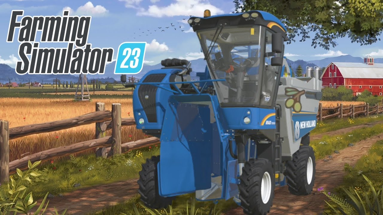 Harvesting Olives with New Holland Braud 9090X Olive | Fs23 - Map ...