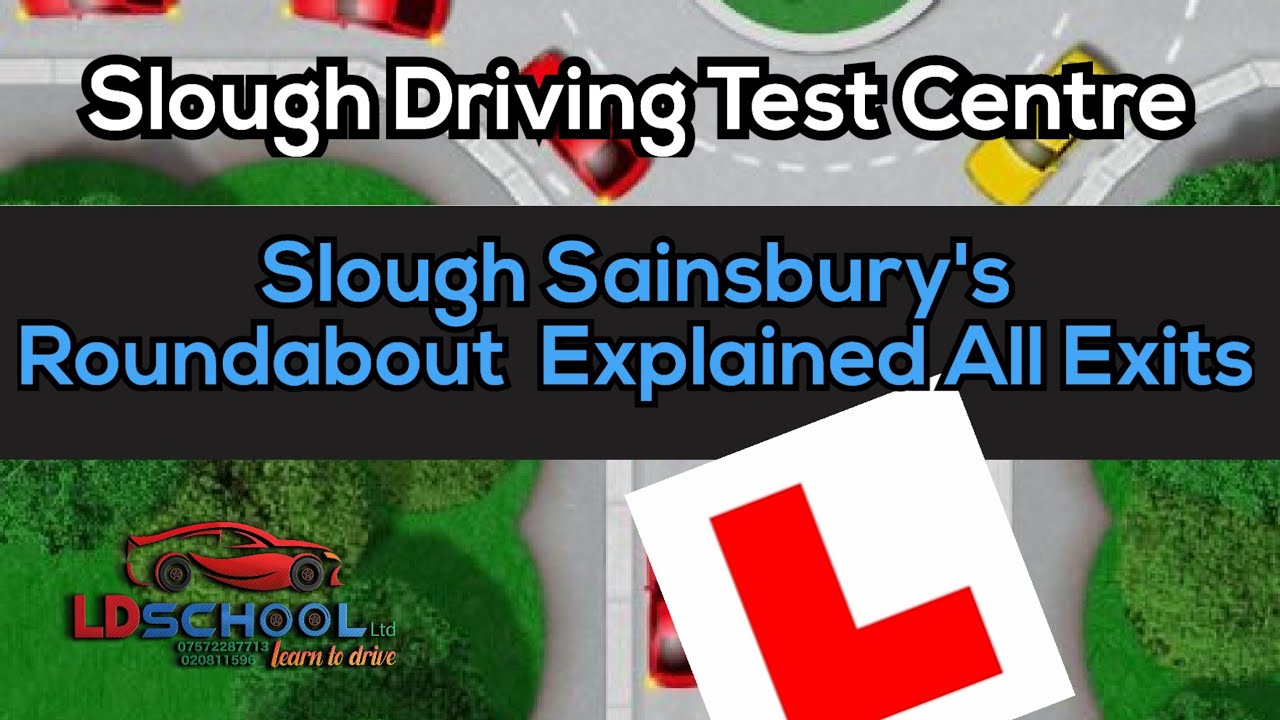 Slough Sainsbury's Roundabout Explained Properly, All Exits - YouTube