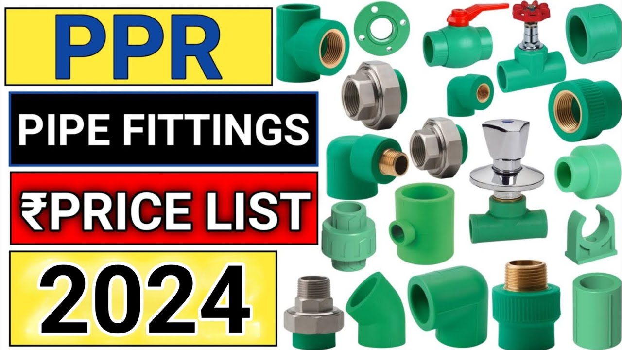 Ppr pipe fittings price list 2024 🔥 - YouTube