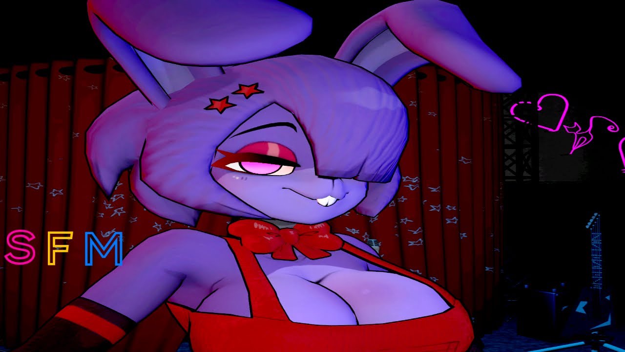 Five Nights In Anime Bonnie Sfm Youtube
