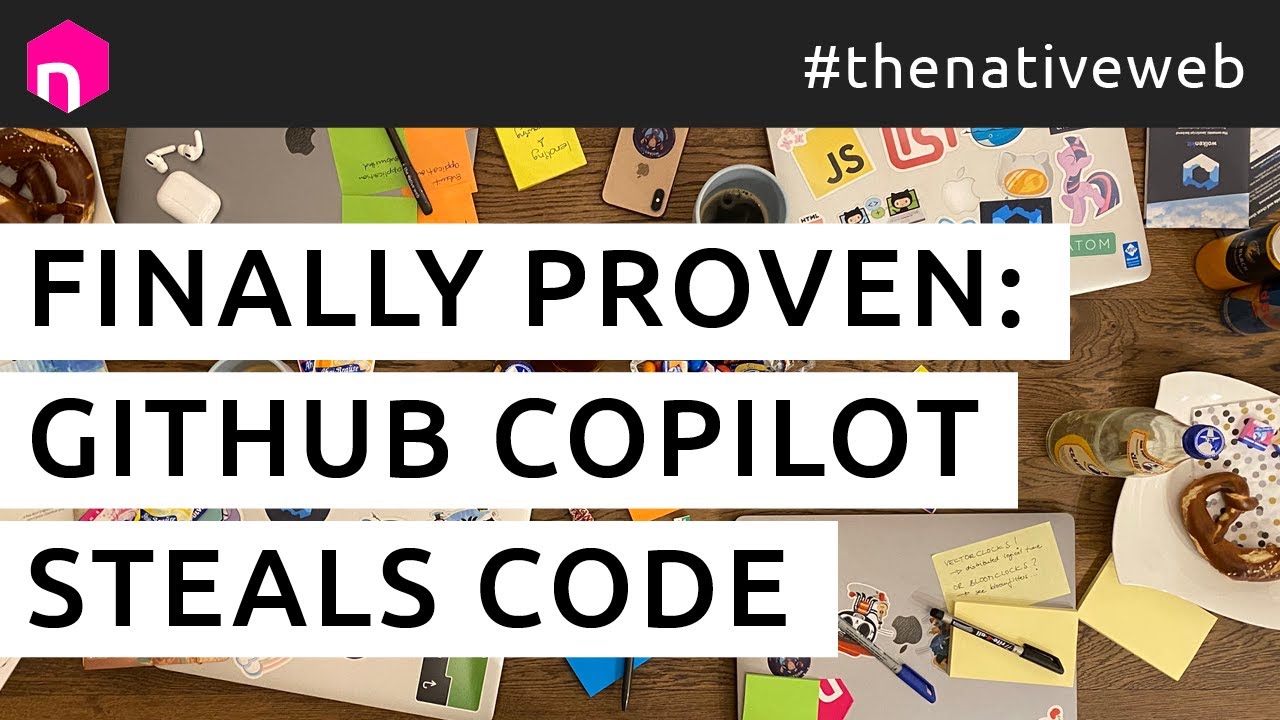 Finally proven: GitHub Copilot steals code // English - YouTube