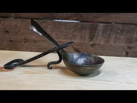 Forging A Small Ladle For My Smoker