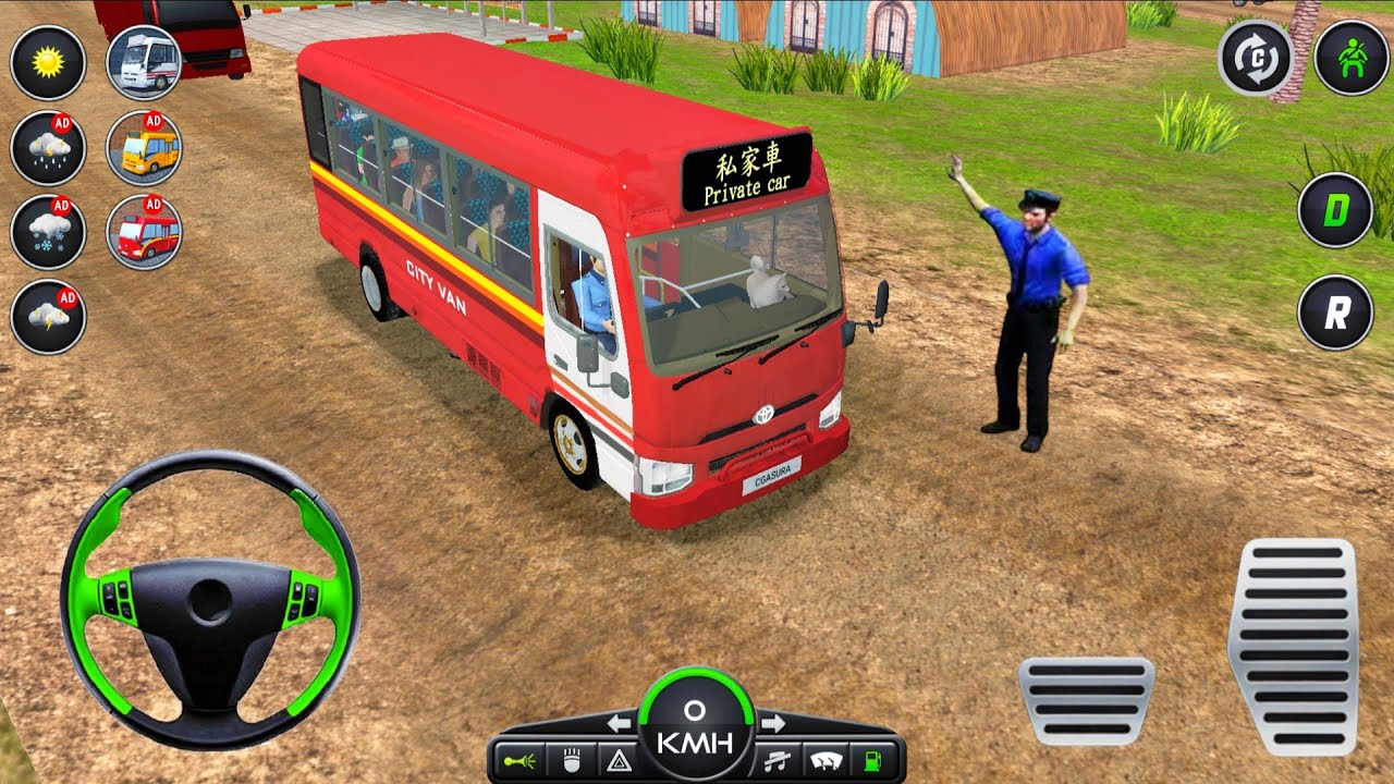 Real Van Driving Simulator Games 2025 - Public Minibus Realistic ...